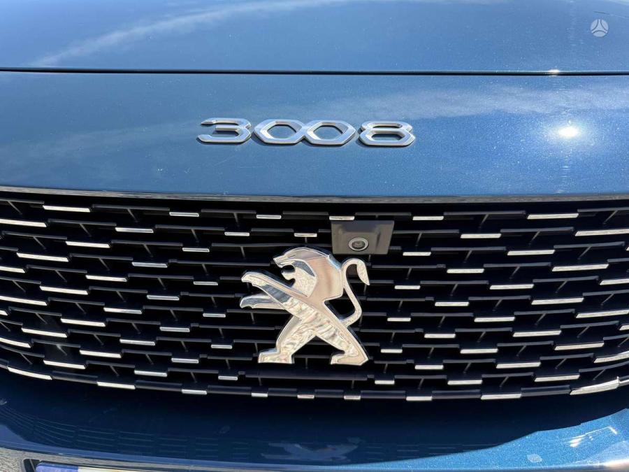 Blue Peugeot 3008 2023 in Marijampole, with an engine capacity of 1.20 L and mileage of 72 thousand km for 17781 €, photo 12 on AUTOMOTO.COM.LV