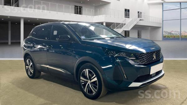 Blue Peugeot 3008 2023 in Riga, with an engine capacity of 1.20 L and mileage of 36 thousand km for 19950 €, photo 2 on AUTOMOTO.COM.LV
