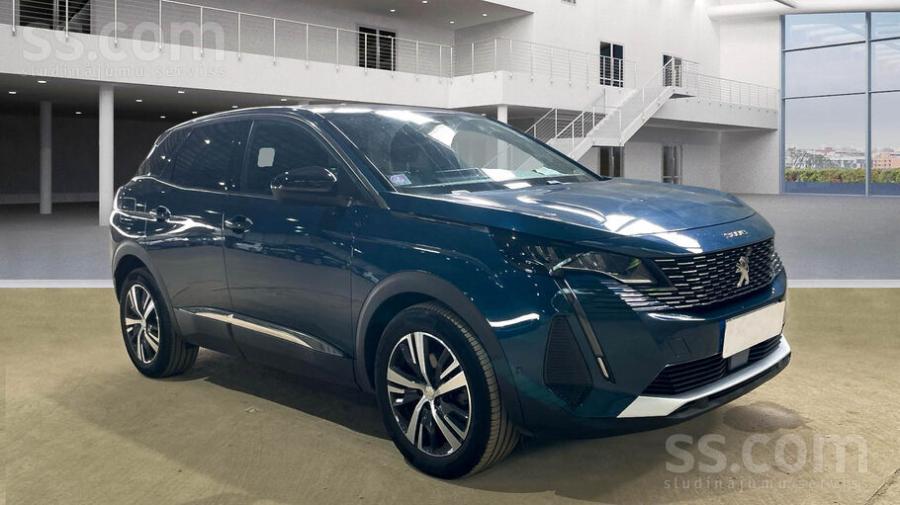 Zils Peugeot 3008 2023 Rīga, ar dzinēja tilpumu 1.20 L un nobraukumu 36 tūkst. km par 19950 €, foto 3 vietnē AUTOMOTO.COM.LV