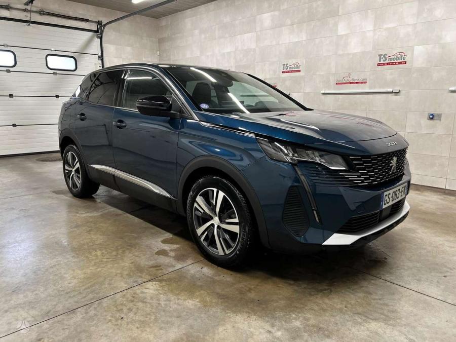 Blue Peugeot 3008 2023 in Marijampole, with an engine capacity of 1.20 L and mileage of 170 thousand km for 15791 €, photo 4 on AUTOMOTO.COM.LV
