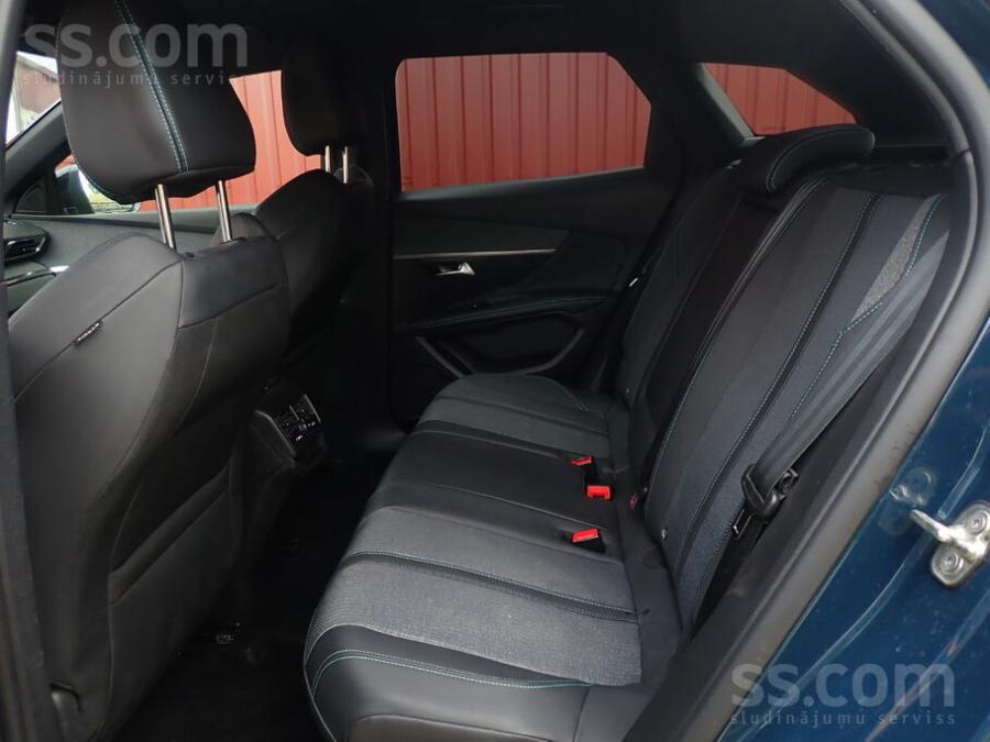 Blue Peugeot 3008 2023 in Liepaja, with an engine capacity of 1.20 L and mileage of 65 thousand km for 18950 €, photo 8 on AUTOMOTO.COM.LV