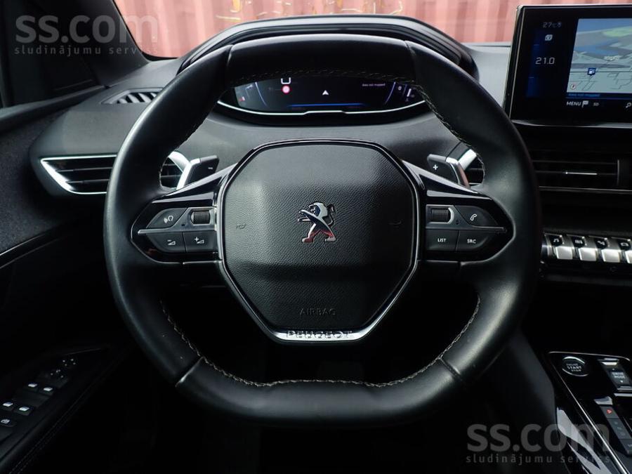 Blue Peugeot 3008 2023 in Liepaja, with an engine capacity of 1.20 L and mileage of 65 thousand km for 18950 €, photo 10 on AUTOMOTO.COM.LV