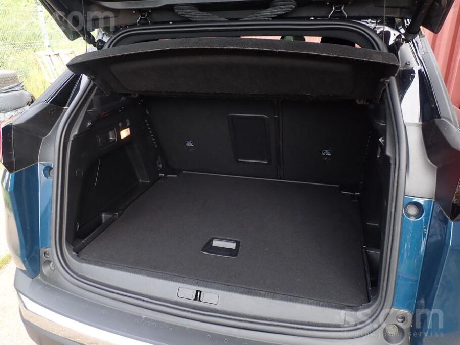 Blue Peugeot 3008 2023 in Liepaja, with an engine capacity of 1.20 L and mileage of 65 thousand km for 18950 €, photo 19 on AUTOMOTO.COM.LV