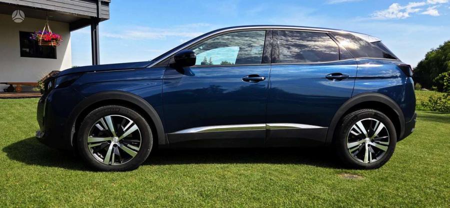 Blue Peugeot 3008 2023 in Marijampole, with an engine capacity of 1.20 L and mileage of 95 thousand km for 15367 €, photo 3 on AUTOMOTO.COM.LV