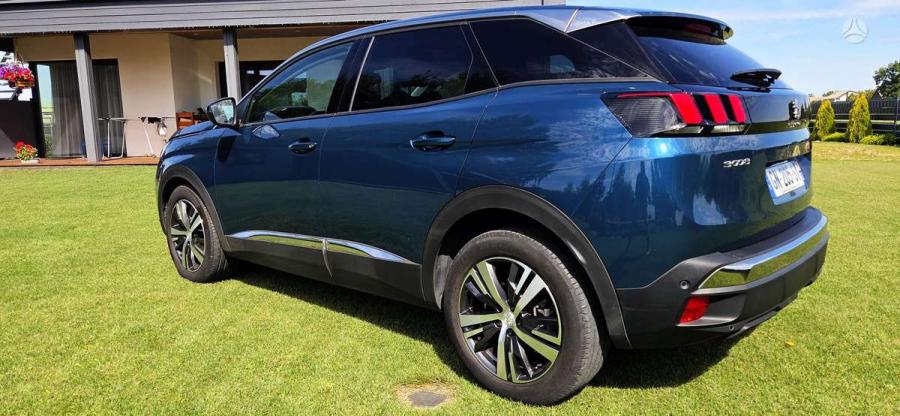 Blue Peugeot 3008 2023 in Marijampole, with an engine capacity of 1.20 L and mileage of 95 thousand km for 15367 €, photo 4 on AUTOMOTO.COM.LV