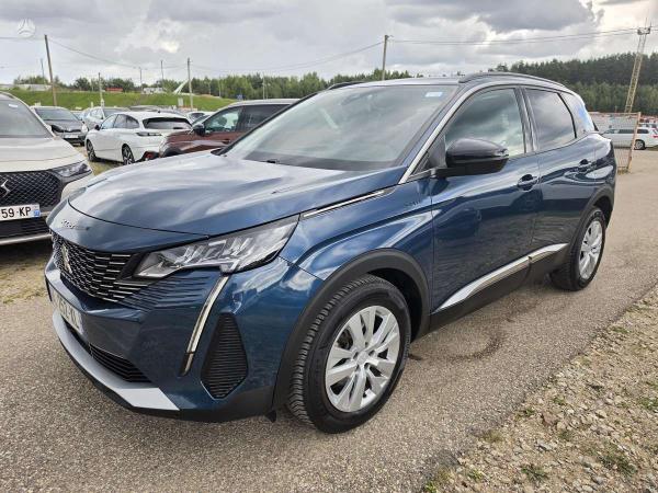 Blue Peugeot 3008 2023 in Vilnius, with an engine capacity of 1.50 L and mileage of 152 thousand km for 14399 €, photo 4 on AUTOMOTO.COM.LV