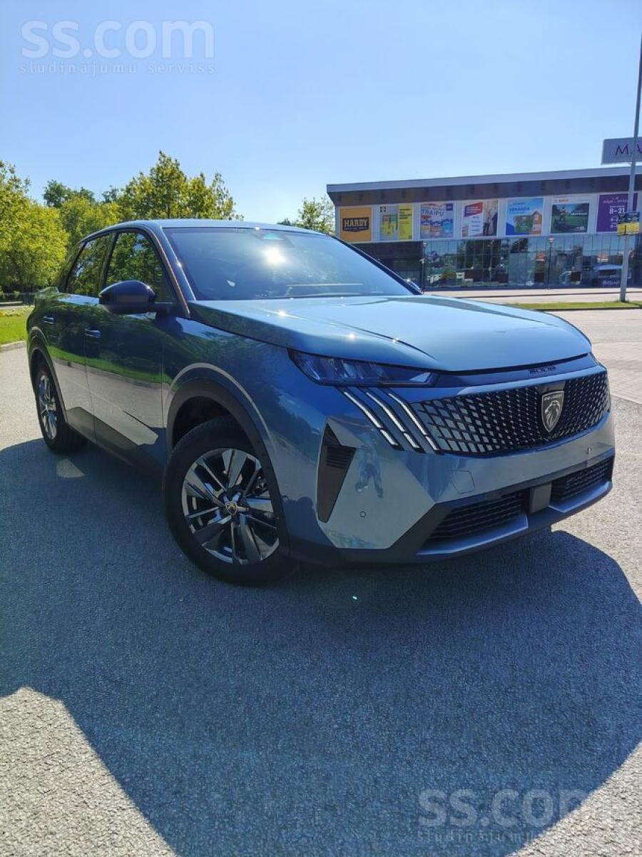 Zils Peugeot 3008 2026 Rīga, ar dzinēja tilpumu 1.20 L un nobraukumu 8 tūkst. km par 26800 €, foto 5 vietnē AUTOMOTO.COM.LV