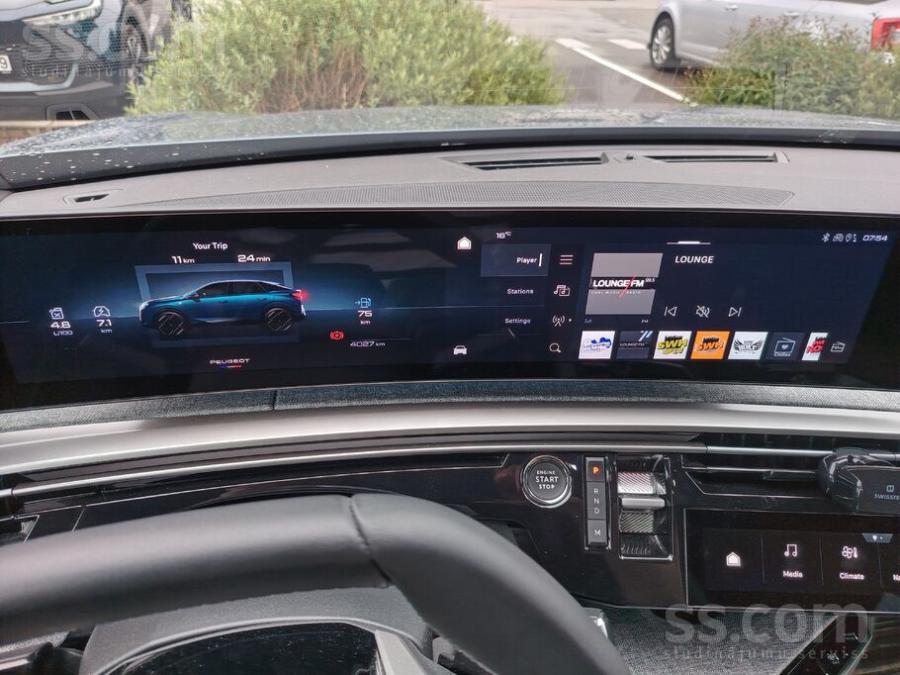 Zils Peugeot 3008 2026 Rīga, ar dzinēja tilpumu 1.20 L un nobraukumu 8 tūkst. km par 26800 €, foto 10 vietnē AUTOMOTO.COM.LV