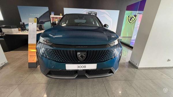 Blue Peugeot 3008 2026 in Siauliai, with an engine capacity of 1.20 L and mileage of 0 thousand km for 34900 €, photo 2 on AUTOMOTO.COM.LV