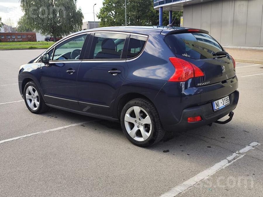 Blue Peugeot 3008 2010 in Riga, with an engine capacity of 1.60 L and mileage of 229 thousand km for 4200 €, photo 5 on AUTOMOTO.COM.LV