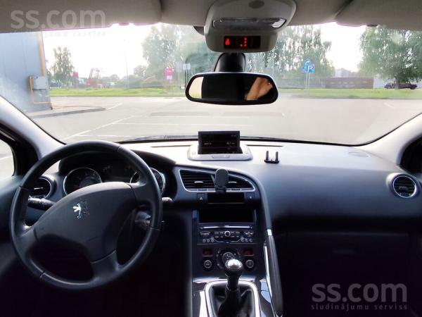 Blue Peugeot 3008 2010 in Riga, with an engine capacity of 1.60 L and mileage of 229 thousand km for 4200 €, photo 7 on AUTOMOTO.COM.LV