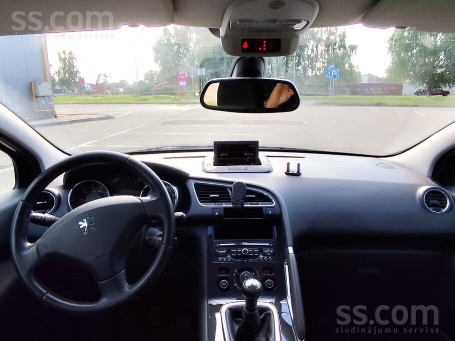 Blue Peugeot 3008 2010 in Riga, with an engine capacity of 1.60 L and mileage of 229 thousand km for 4200 €, photo 8 on AUTOMOTO.COM.LV