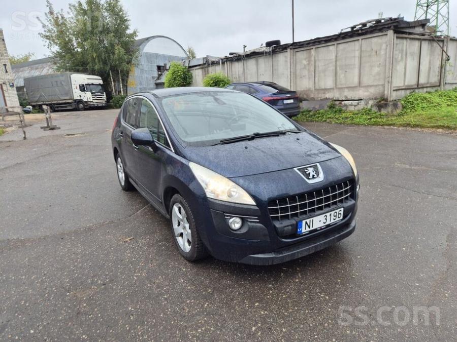 Blue Peugeot 3008 2010 in Riga, with an engine capacity of 1.60 L and mileage of 229 thousand km for 4190 €, photo 3 on AUTOMOTO.COM.LV
