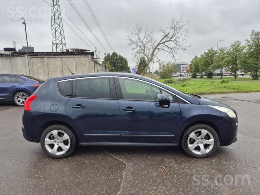 Blue Peugeot 3008 2010 in Riga, with an engine capacity of 1.60 L and mileage of 229 thousand km for 4190 €, photo 6 on AUTOMOTO.COM.LV