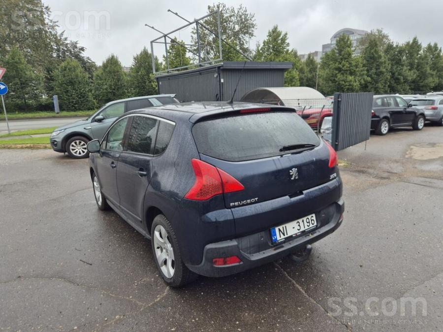 Blue Peugeot 3008 2010 in Riga, with an engine capacity of 1.60 L and mileage of 229 thousand km for 4190 €, photo 9 on AUTOMOTO.COM.LV