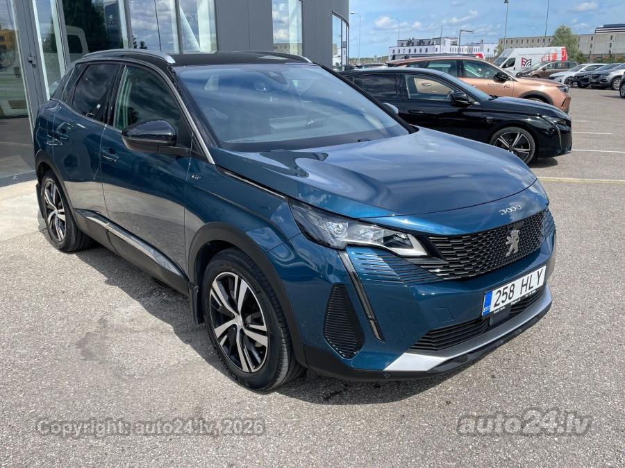 Синий Пежо 3008 2021 в Тарту, объемом двигателя 1.60 л и пробегом 75 тыс. км за 18990 €, фото 4 на AUTOMOTO.COM.LV