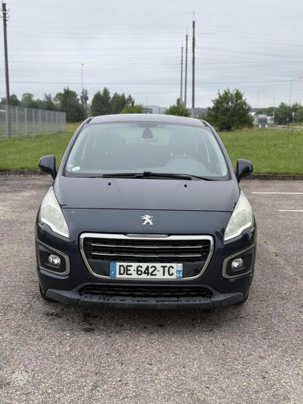 Blue Peugeot 3008 2014 in Vilnius, with an engine capacity of 1.56 L and mileage of 220 thousand km for 4500 €, photo 2 on AUTOMOTO.COM.LV