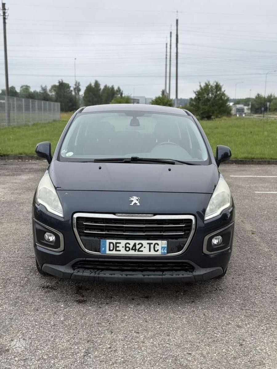 Zils Peugeot 3008 2014 Viļņa, ar dzinēja tilpumu 1.56 L un nobraukumu 220 tūkst. km par 4500 €, foto 3 vietnē AUTOMOTO.COM.LV