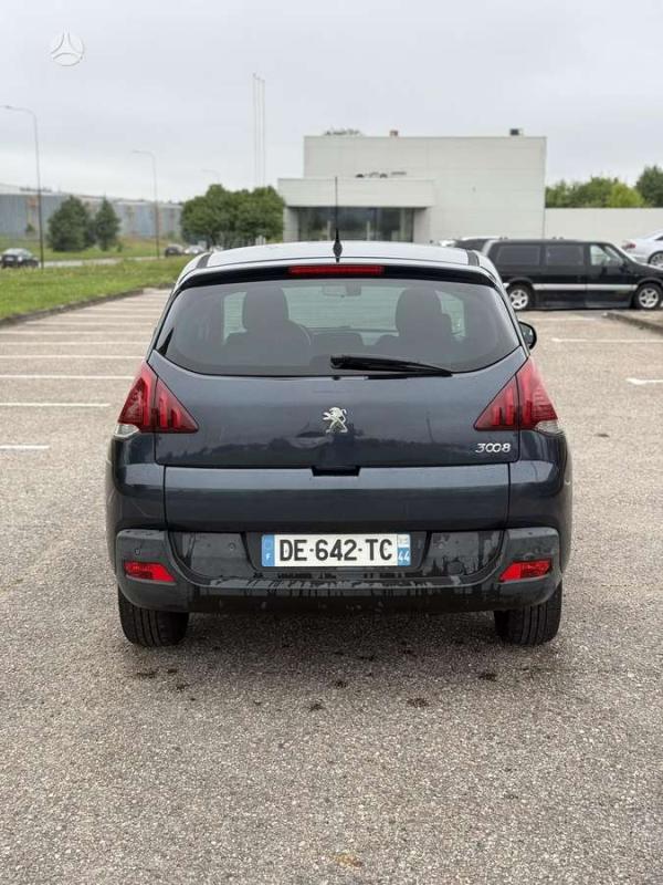 Blue Peugeot 3008 2014 in Vilnius, with an engine capacity of 1.56 L and mileage of 220 thousand km for 4500 €, photo 5 on AUTOMOTO.COM.LV