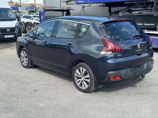 Blue Peugeot 3008 2016 in Siauliai, with an engine capacity of 1.60 L and mileage of 315 thousand km for 3350 €, photo 4 on AUTOMOTO.COM.LV