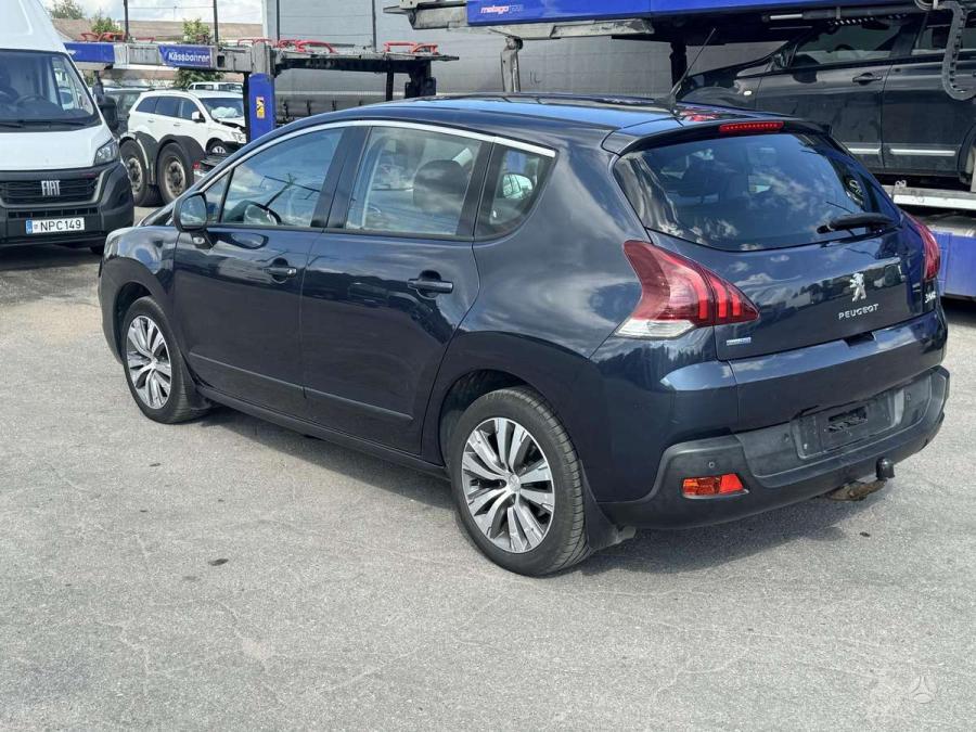Zils Peugeot 3008 2016 Šauļi, ar dzinēja tilpumu 1.60 L un nobraukumu 315 tūkst. km par 3350 €, foto 5 vietnē AUTOMOTO.COM.LV