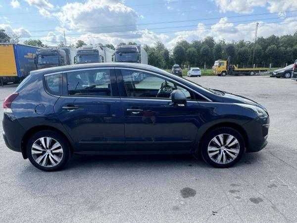 Blue Peugeot 3008 2016 in Siauliai, with an engine capacity of 1.60 L and mileage of 315 thousand km for 3350 €, photo 5 on AUTOMOTO.COM.LV