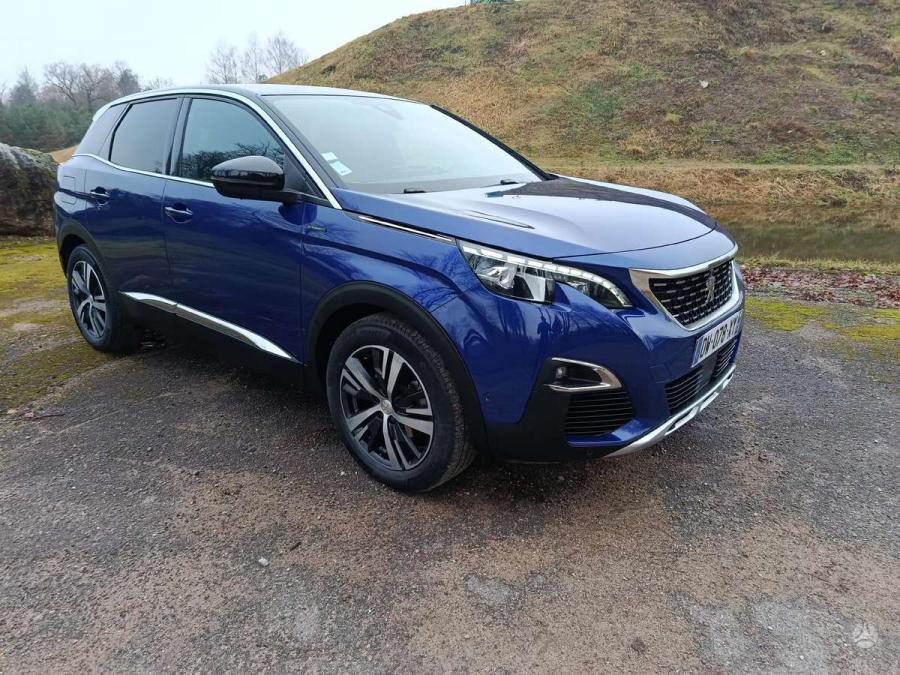 Blue Peugeot 3008 2017 in Taurage, with an engine capacity of 2.00 L and mileage of 188 thousand km for 12500 €, photo 2 on AUTOMOTO.COM.LV