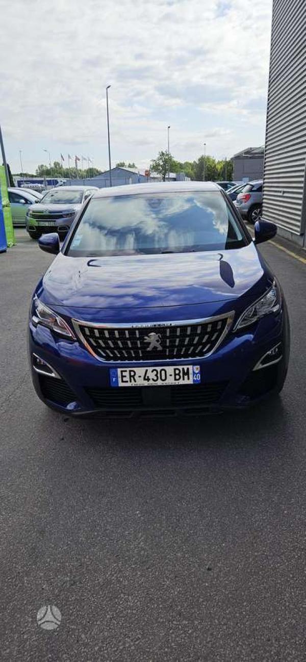 Zils Peugeot 3008 2017 Tauragė, ar dzinēja tilpumu 1.56 L un nobraukumu 198 tūkst. km par 9950 €, foto 1 vietnē AUTOMOTO.COM.LV
