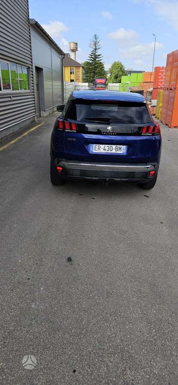 Zils Peugeot 3008 2017 Tauragė, ar dzinēja tilpumu 1.56 L un nobraukumu 198 tūkst. km par 9950 €, foto 4 vietnē AUTOMOTO.COM.LV