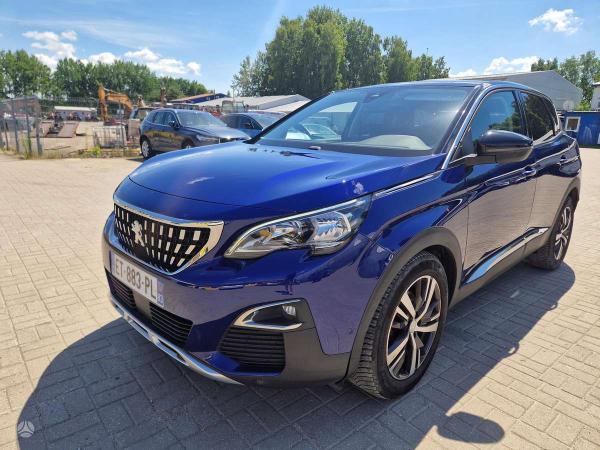Zils Peugeot 3008 2018 Kauņa, ar dzinēja tilpumu 1.60 L un nobraukumu 180 tūkst. km par 10500 €, foto 1 vietnē AUTOMOTO.COM.LV