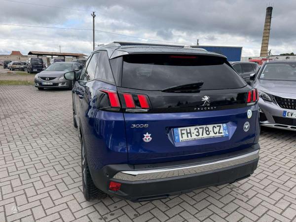 Zils Peugeot 3008 2019 Tauragė, ar dzinēja tilpumu 1.20 L un nobraukumu 119 tūkst. km par 9300 €, foto 9 vietnē AUTOMOTO.COM.LV