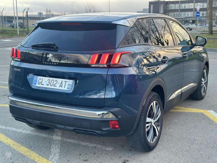 Blue Peugeot 3008 2022 in Klaipeda, with an engine capacity of 1.50 L and mileage of 167 thousand km for 16999 €, photo 7 on AUTOMOTO.COM.LV