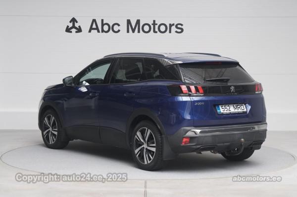 Zils Peugeot 3008 2017 Tallina, ar dzinēja tilpumu 1.60 L un nobraukumu 108 tūkst. km par 11990 €, foto 5 vietnē AUTOMOTO.COM.LV