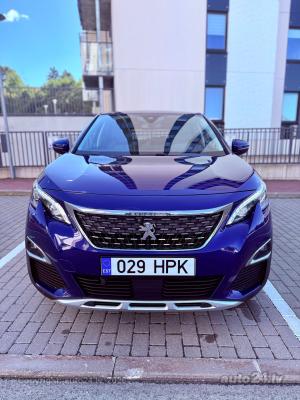 Zils Peugeot 3008 2017 Tallina, ar dzinēja tilpumu 1.20 L un nobraukumu 173 tūkst. km par 11199 €, foto  vietnē AUTOMOTO.COM.LV