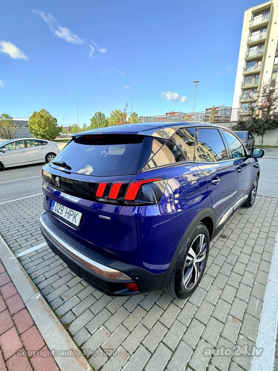 Blue Peugeot 3008 2017 in Tallinn, with an engine capacity of 1.20 L and mileage of 173 thousand km for 11199 €, photo 9 on AUTOMOTO.COM.LV
