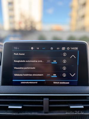 Blue Peugeot 3008 2017 in Tallinn, with an engine capacity of 1.20 L and mileage of 173 thousand km for 11199 €, photo 14 on AUTOMOTO.COM.LV