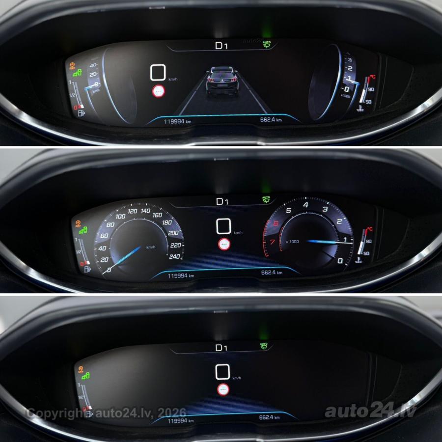 Blue Peugeot 3008 2018 in Tallinn, with an engine capacity of 1.20 L and mileage of 120 thousand km for 11900 €, photo 17 on AUTOMOTO.COM.LV