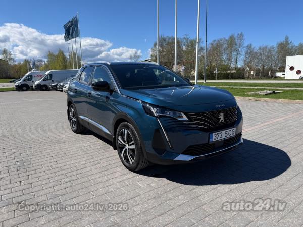 Blue Peugeot 3008 2021 in Johvi, with an engine capacity of 1.50 L and mileage of 76 thousand km for 19990 €, photo 3 on AUTOMOTO.COM.LV