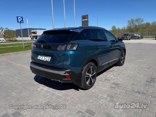 Blue Peugeot 3008 2021 in Johvi, with an engine capacity of 1.50 L and mileage of 76 thousand km for 19990 €, photo 4 on AUTOMOTO.COM.LV