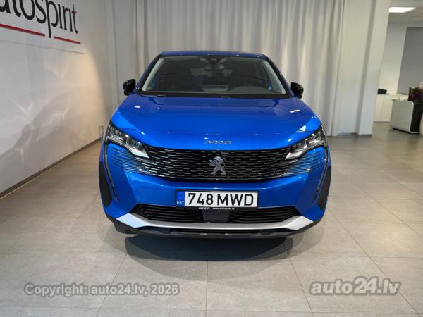 Blue Peugeot 3008 2022 in Tallinn, with an engine capacity of 1.20 L and mileage of 65 thousand km for 19990 €, photo 2 on AUTOMOTO.COM.LV