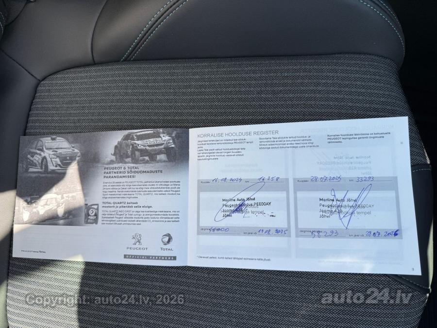 Синий Пежо 3008 2023 в Йыхви, объемом двигателя 1.50 л и пробегом 47 тыс. км за 21990 €, фото 15 на AUTOMOTO.COM.LV