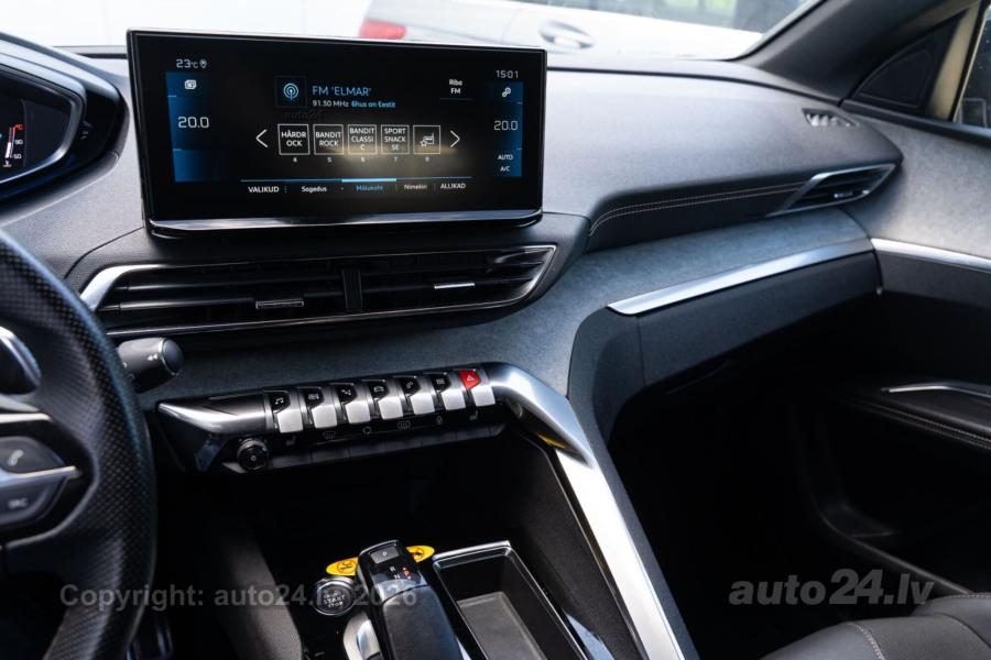 Zils Peugeot 3008 2023 Tallina, ar dzinēja tilpumu 0.00 L un nobraukumu 71 tūkst. km par 19900 €, foto 23 vietnē AUTOMOTO.COM.LV