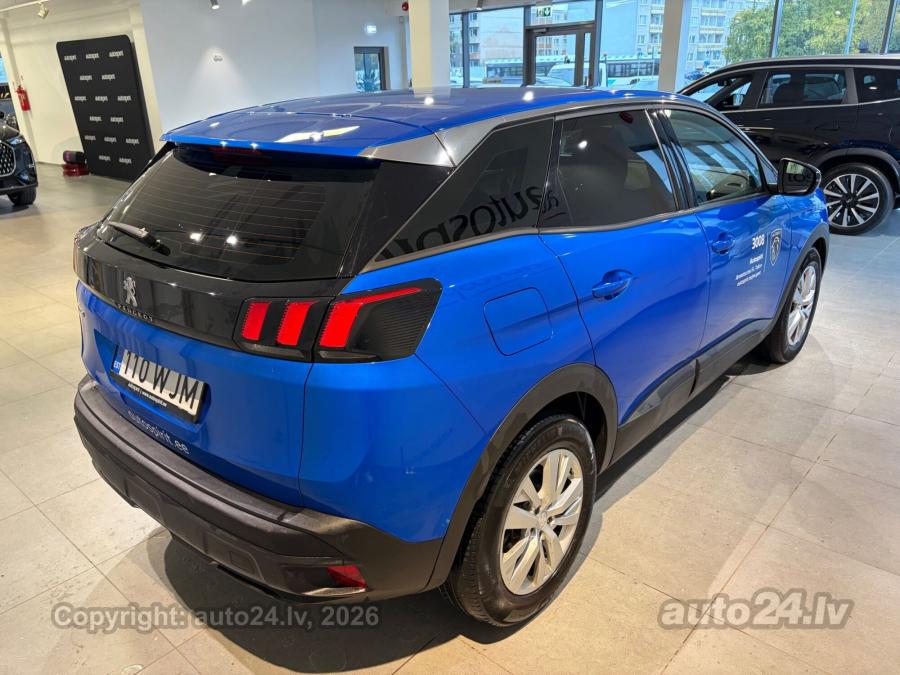 Zils Peugeot 3008 2023 Tallina, ar dzinēja tilpumu 1.50 L un nobraukumu 58 tūkst. km par 19990 €, foto 6 vietnē AUTOMOTO.COM.LV