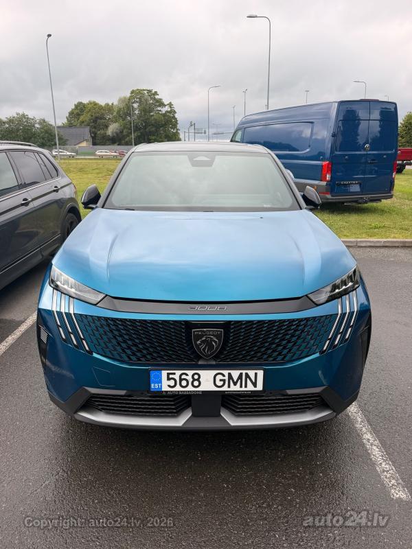 Zils Peugeot 3008 2024 Tallina, ar dzinēja tilpumu 1.20 L un nobraukumu 37 tūkst. km par 30000 €, foto 4 vietnē AUTOMOTO.COM.LV