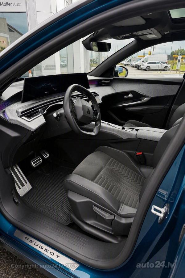 Zils Peugeot 3008 2024 Tallina, ar dzinēja tilpumu 1.20 L un nobraukumu 37 tūkst. km par 30000 €, foto 7 vietnē AUTOMOTO.COM.LV