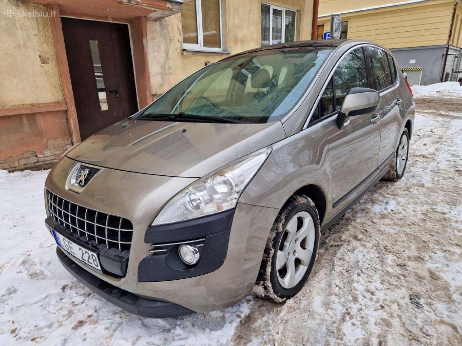 Brūns Peugeot 3008 2009 Kauņa, ar dzinēja tilpumu 1.60 L un nobraukumu 242 tūkst. km par 3700 €, foto 1 vietnē AUTOMOTO.COM.LV