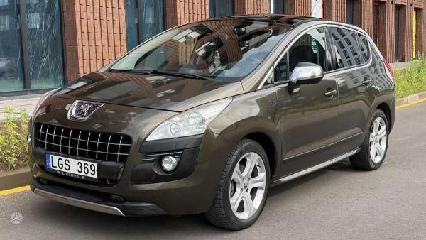 Brown Peugeot 3008 2009 in Vilnius, with an engine capacity of 1.60 L and mileage of 132 thousand km for 2400 €, photo 1 on AUTOMOTO.COM.LV