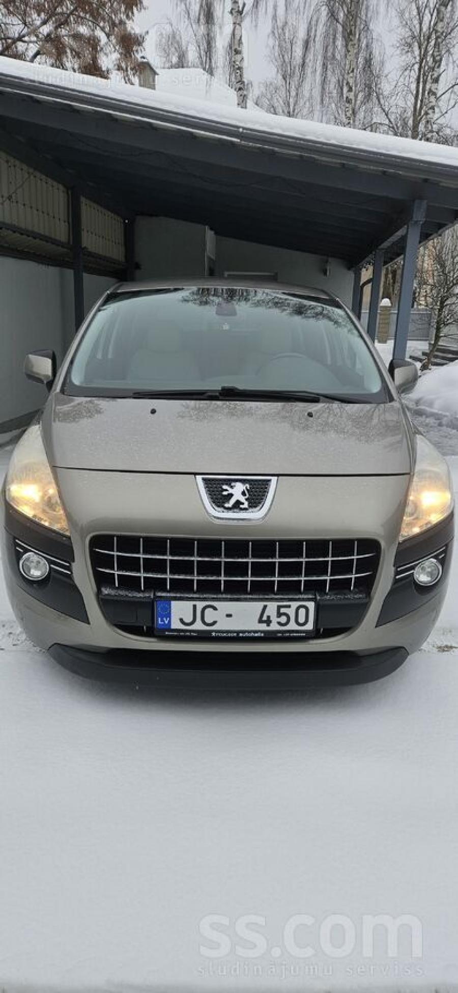 Brūns Peugeot 3008 2012 Daugavpils, ar dzinēja tilpumu 2.00 L un nobraukumu 204 tūkst. km par 4500 €, foto 3 vietnē AUTOMOTO.COM.LV