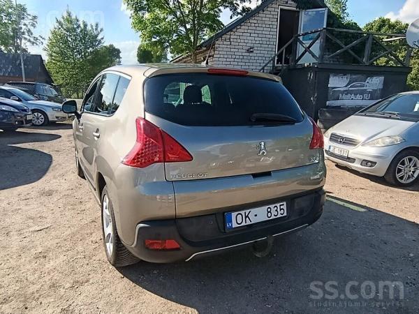Brown Peugeot 3008 2013 in Rezekne, with an engine capacity of 1.60 L and mileage of 254 thousand km for 4850 €, photo 6 on AUTOMOTO.COM.LV