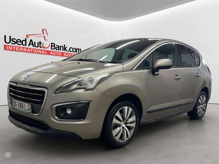 Brūns Peugeot 3008 2014 Marijampole, ar dzinēja tilpumu 1.56 L un nobraukumu 205 tūkst. km par 7623 €, foto 1 vietnē AUTOMOTO.COM.LV